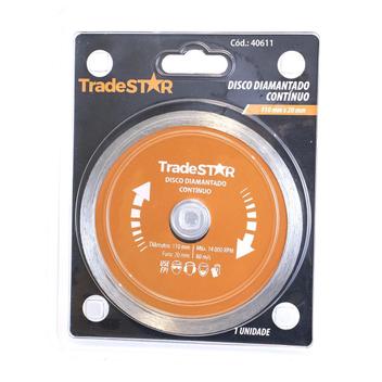 Disco Corte Diamantado Contínuo 110X20 Mm - Tradestar - Disco de Corte ...