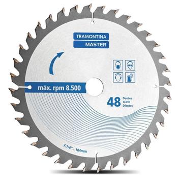 Disco De Corte 7.1/4" 48 Dentes Tramontina Para Serra Circular ...