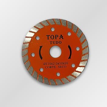 Disco De Corte Diamantado 110mm Topa Tudo - Expansão Import & Export ...