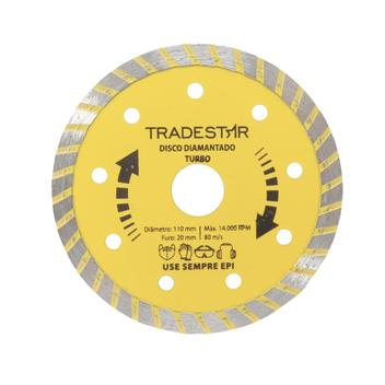 Disco De Corte Diamantado Turbo 110X20Mm 4 Profissional - Tradestar ...