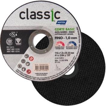Disco de corte inox norton classic basic 4.1/2x1,0 - SAINT-GOBAIN DO ...