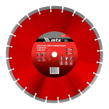 DISCO DE CORTE SEGMENTADO CORTE SECO REDUTOR 350x254MM MTX - Disco de ...