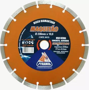 Disco Diam.Pyramid 9(230Mm) Maquitao Segmentado - Disco de Corte ...