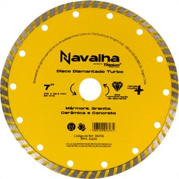 Disco Diam Titanium Turbo 7 X 180Mm - Disco de Corte - Magazine Luiza