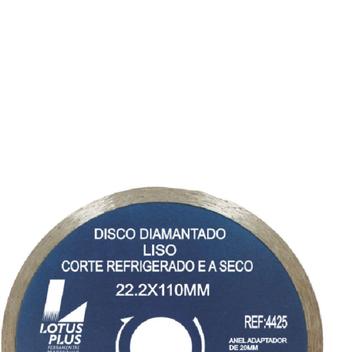 Disco diamantado liso p/ corte refrig. e seco. - Lotus - Disco de Corte ...
