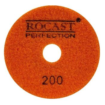 Disco Diamantado Para Polir 4'' Gr. 200 10Un 545,0003 Rocast ...