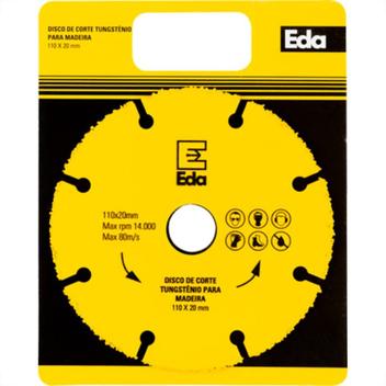 Disco Eda Tungstenio P/Mad 110Mm - Abrasivos - Magazine Luiza