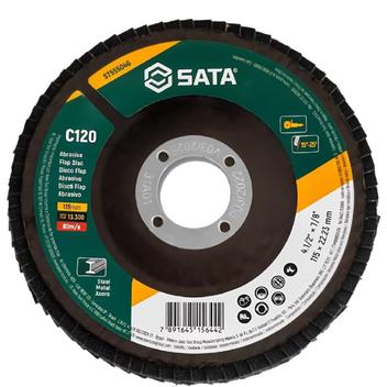 Disco Flap Abrasivo Metal 4.1/2' C120 - ST55504G - SATA - Disco de Lixa ...