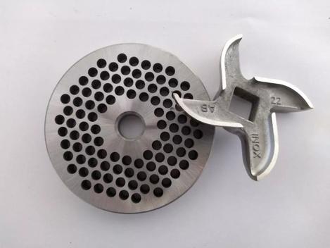 Disco Peneira E Faca Cruzeta Inox Para Moedor Carne 22/5 Mm - PICCELI ...