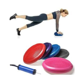 Disco Pilates Equilíbrio Inflável Balance + Bomba - NLQT - Disco de ...