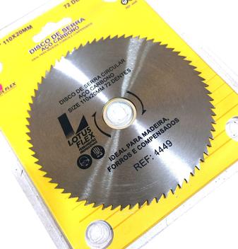 Disco Serra Para Madeira Mdf Forros E Compensados 72 Dentes - LOTUS ...