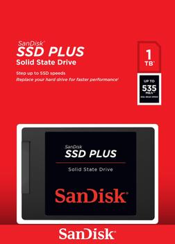 Disco Sólido Interno Sandisk Ssd Plus 1tb Cor Preto - Intel - HD SSD ...
