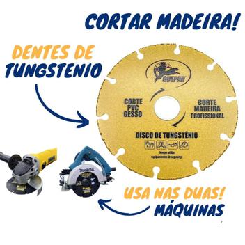 Disco Tungstênio De Corte Sem Dentes P/ Madeira 110mmx20mm - grepar ...