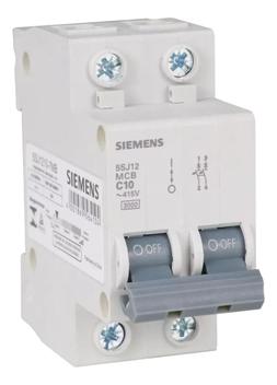 Disjuntor Bipolar Siemens Curva C 3KA 10/16//20/25A - Disjuntor DR - Magazine Luiza