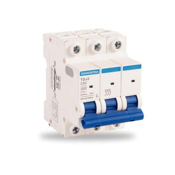 Disjuntor DIN Tripolar 63 Amperes Tramontina - Disjuntor Din - Magazine ...