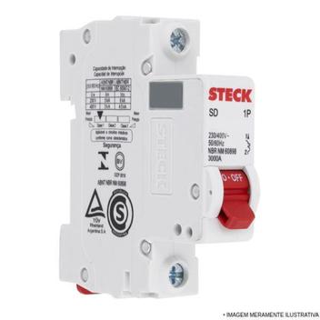 Disjuntor unipolar 80a (c) steck - Disjuntor DR - Magazine Luiza