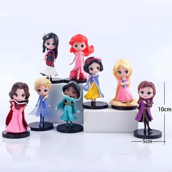 Disney Princesa Elsa Anna Branca De Neve Alice Sereia Ariel Mulan Belle ...