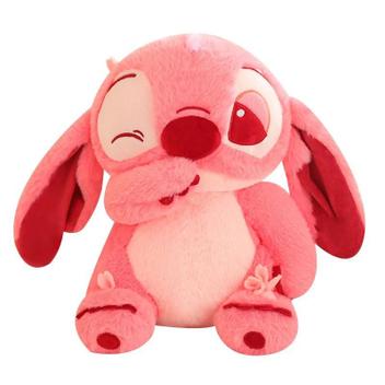 Disney Sakura Stitch Plush Brinquedos, Boneca Kawaii Macia Recheada ...