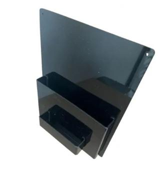 Display Acrílico Porta Folder Com Porta Cartão Panfletos A6 (10x15 ...