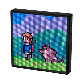 Display De Pixel LED RGB 64x64 Relógio Digital De Pixel Art Programável ...