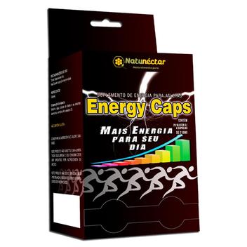 Display Energy Caps 24 Blister Com 4 cápsulas Natunéctar Suplemento ...