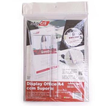 Display multiuso A4 cristal c/suporte Waleu - Quadro Decorativo ...