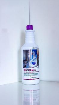 Dissolmix limpa pisos e pós obra - 1l - CHEMISCH - Limpador ...