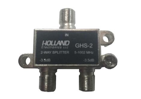 Divisor De Sinal Antena 1X2 Para Uhf Vhf Holland Ghs-2 - Divisor de ...