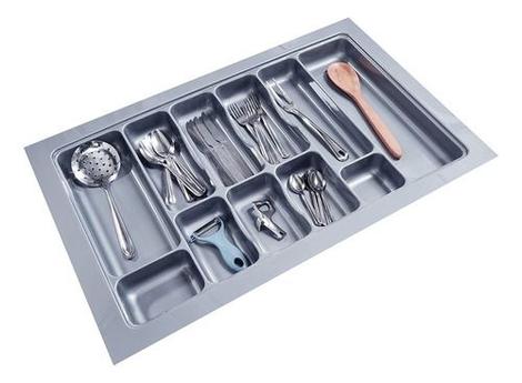 DIVISOR DE TALHER 2,0MM OG-43 Cinza - MoldPlast - Porta Talheres - Magazine Luiza