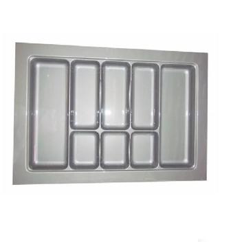 Divisor De Talher Og-84 Cinza Metalico 664 X 470Mm - Mold Plast - Porta Talheres - Magazine Luiza