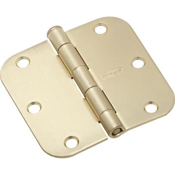 Dobradiça de porta NATIONAL MFG N830-224 9 cm em latão acetinado ...