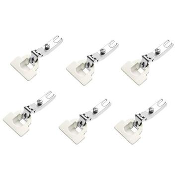 Dobradiça Para Armário de Aço Itatiaia/Colormaq Plástica Curva 26mm ...