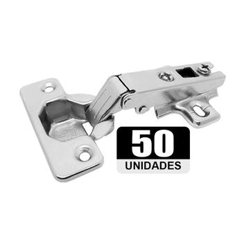 Dobradiça Slide On Reta 35mm Tradestar - Dobradiças - Magazine Luiza