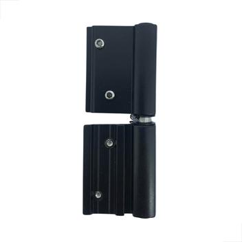Dobradiça Suprema Dob-751M Linha30 P/ Porta Alumínio Preto ...