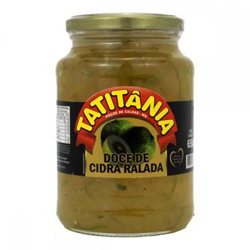 Doce de Cidra Ralada Pote de Vidro 650g - Tatitânia - Doces e ...