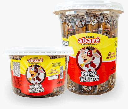 Doce de Leite Pingo de Leite 200g - 20 Unidades Abaré - Doce de Leite - Magazine Luiza