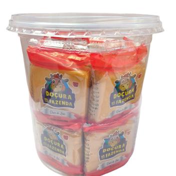 Doce De Leite Puro Quadrado Pote 20 Unidades Doçura Fazenda - Doçura da ...