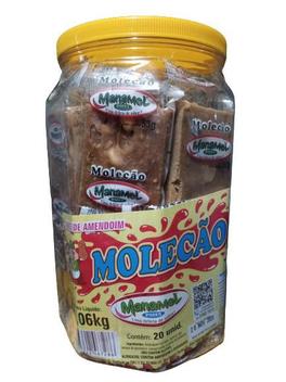 DOCE MOLECAO MANAMEL 1,06kg POTE 20 UNI. - Paçoca - Magazine Luiza