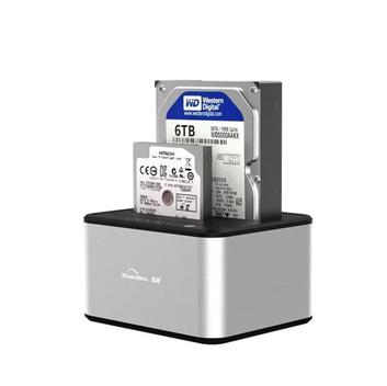 Dock Station SATA 2.5/3.5 com 2 Entradas - Função Clone Offline ...