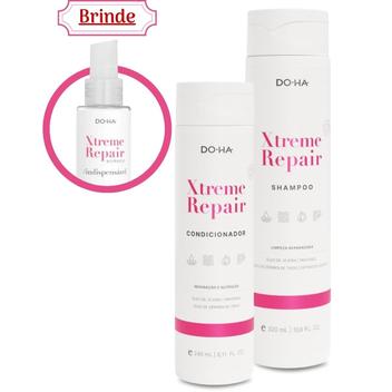 Doha Xtreme Repair Shampoo Condicionador - Kit Shampoo e Condicionador ...