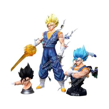 Dragon Ball Z Vegeta Master Roshi Goku Super Saiyan Action Figure PVC ...