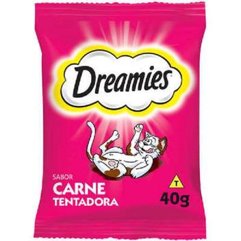 Dreamies Petisco Para Gatos Sabor Carne Tentadora 40Gr - Mars - Petisco ...