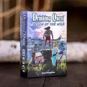 Drinking Quest Belch of the Wild: RPG, jogo de bebidas - Livros de Arte ...