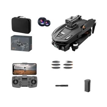 Drone 8K Com Três Câmeras V168 Quadricóptero Profissional Com ...
