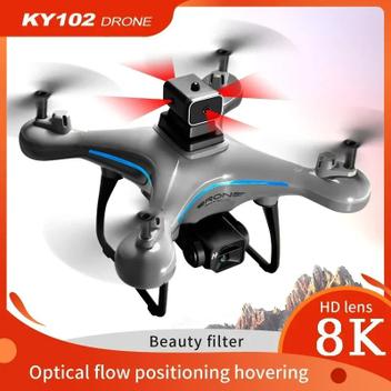 Drone KY102 Profissional: Câmera HD Dupla, 8K, 1 Bateria. - A1 - Drone ...