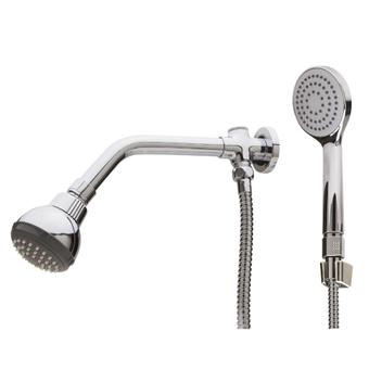 Ducha Chuveiro Simples Moderno C/ Desviador E Duchinha Manual Luxo ...