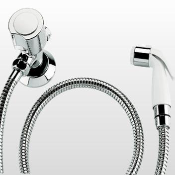 Ducha Higiênica Manual Targa 1984 Deca com Registro e Derivação Cromado ...