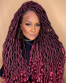 Duda- crochet braids cabelo goddess -ser mulher - Aplique de Cabelo ...