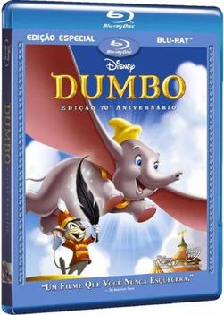 Dumbo Edição Especial de 70º Aniversário - (Blu-Ray) Disney - Filmes ...