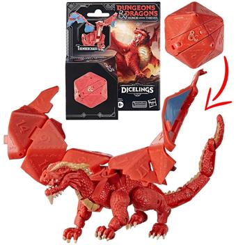 Dungeons E Dragons Honra Entre Rebeldes Dragão Thumberchaud - Hasbro ...